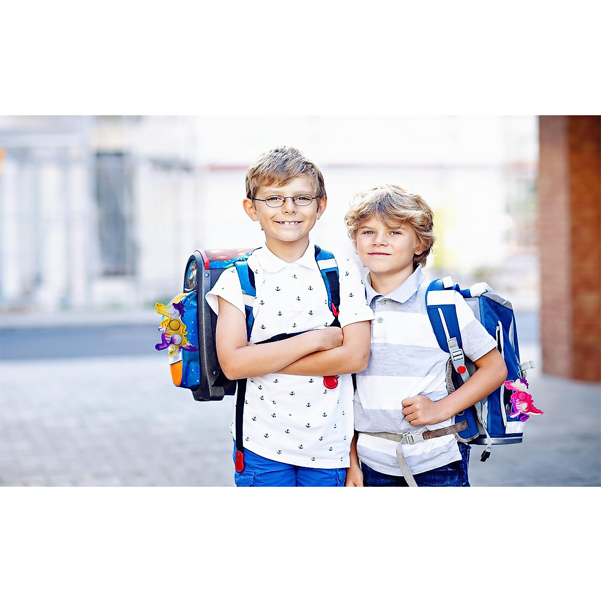 Roaqua 30 Packs Bulk Mini pop Crocodile Fidget Gift for Holiday Boys and Girls Kids Party Supplies and Classroom Students Prize