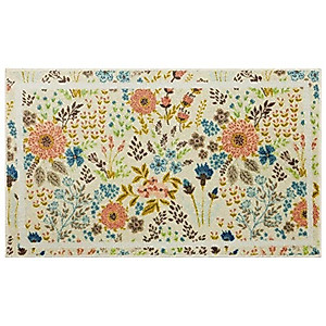 Mohawk Home Machine Washable Summer Kitchen Rug ,Summer Floral