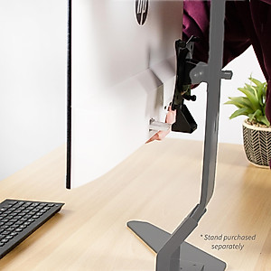 VIVO Quick Attach VESA Adapter Designed for HP Monitors 27er, 27es, 27ea, 25er, 25es, 24ea, 24es, 23er, 23es, 22er, 22es, 22f, 23f, 24f, 25f, 27f, 27fw VESA 75x75m and 100x100mm, MOUNT-HP27ER