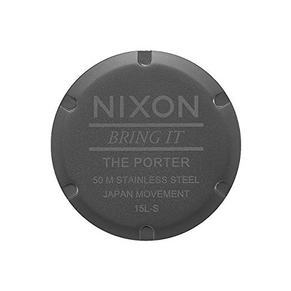 NIXON Porter Leather A1058 50m Water Resistant Men’s Watch (20-18mm Leather Band and 40mm Watch Face)