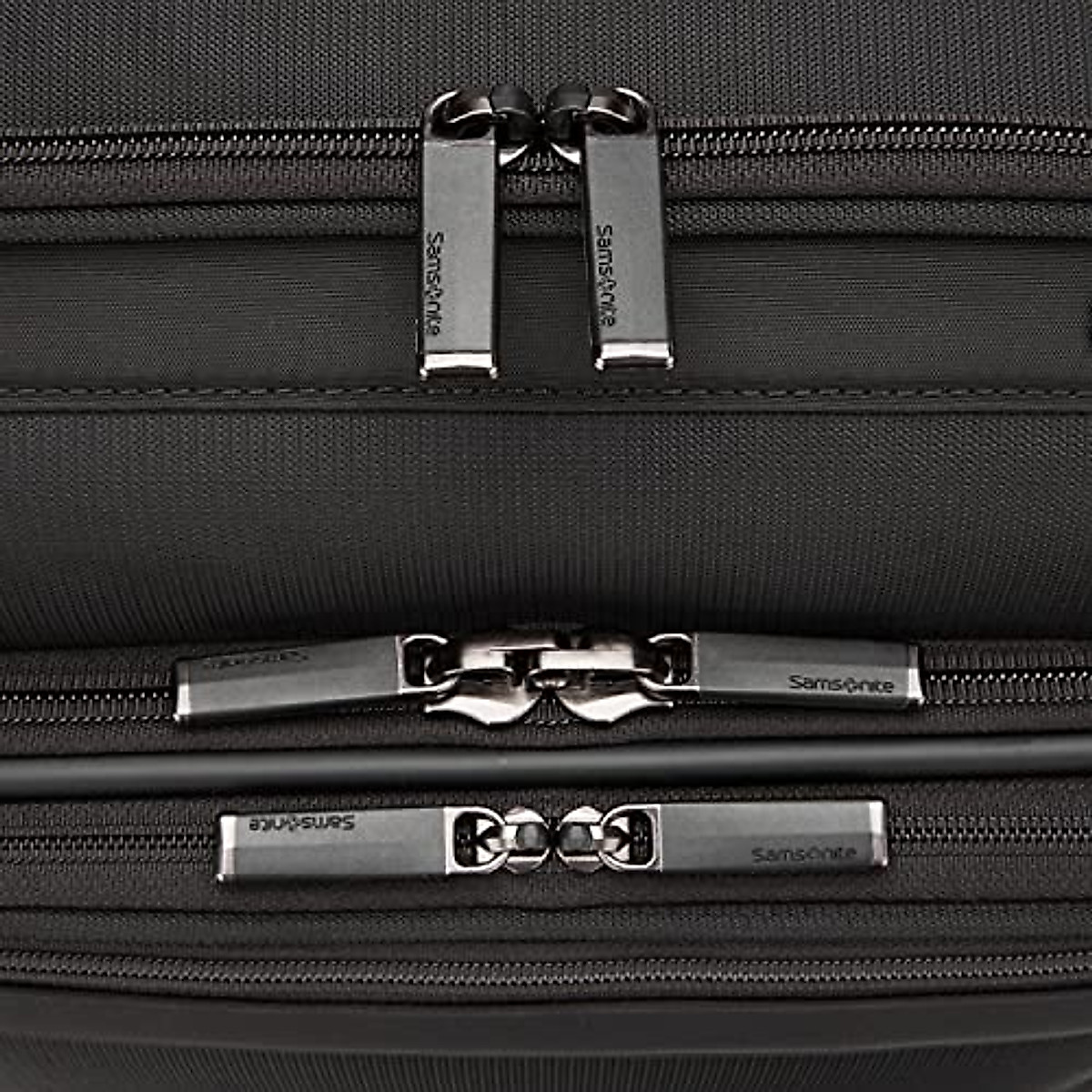 Samsonite Lineate DLX Softside Expandable Luggage with Spinner Wheels, Black