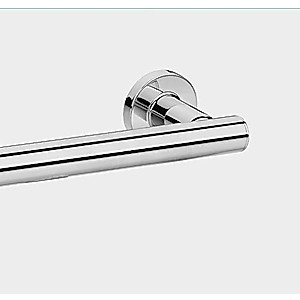 CRODY Bath Wall Attachment Handrails Grab Bar Rails Bathtub Handrail Elderly Shower Handgrip Safety Handle, Surface Non-Slip Polishing Treatment, Wall Mounted Straight Towel Rack