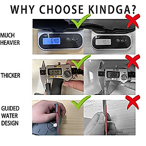 Silicone Kitchen Faucet Mat, Behind Sink Splash Guard, Self Draining Sink Pad Behind Faucet, Faucet Splash Guard, Faucet Drying Mat for Kitchen, Bathroom, Rv Sink(Darkgray)