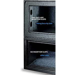 Viking Security Safe VS-35BLA Heavy Duty Biometric Fingerprint LCD Keypad Safe