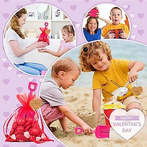 24 Pack Valentine's Greeting Cards With Plastic Toy Shovels,24 I Dig You Stickers,24 Ropes,24 Valentines Day Cards,Prizes For School Classroom,Kids Exchange Gifts,Party Favors,Kids Sand Shovels