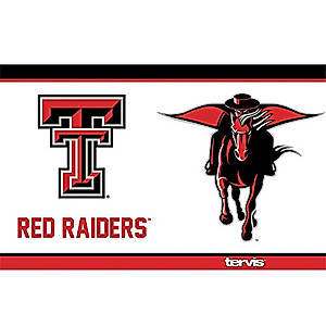 Tervis Triple Walled Texas Tech University Red Raiders Insulated Tumbler Cup Keeps Drinks Cold & Hot, 20oz - Stainless Steel, Tradition