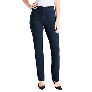 Gloria Vanderbilt Ladies' Amanda Stretch Denim Jean - Portland Wash 22 Plus
