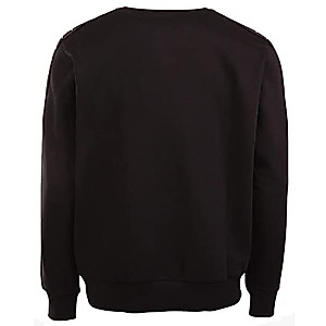 Kappa Lasse Sweatshirt 312008-19-4006, Mens, Caviar, L Black