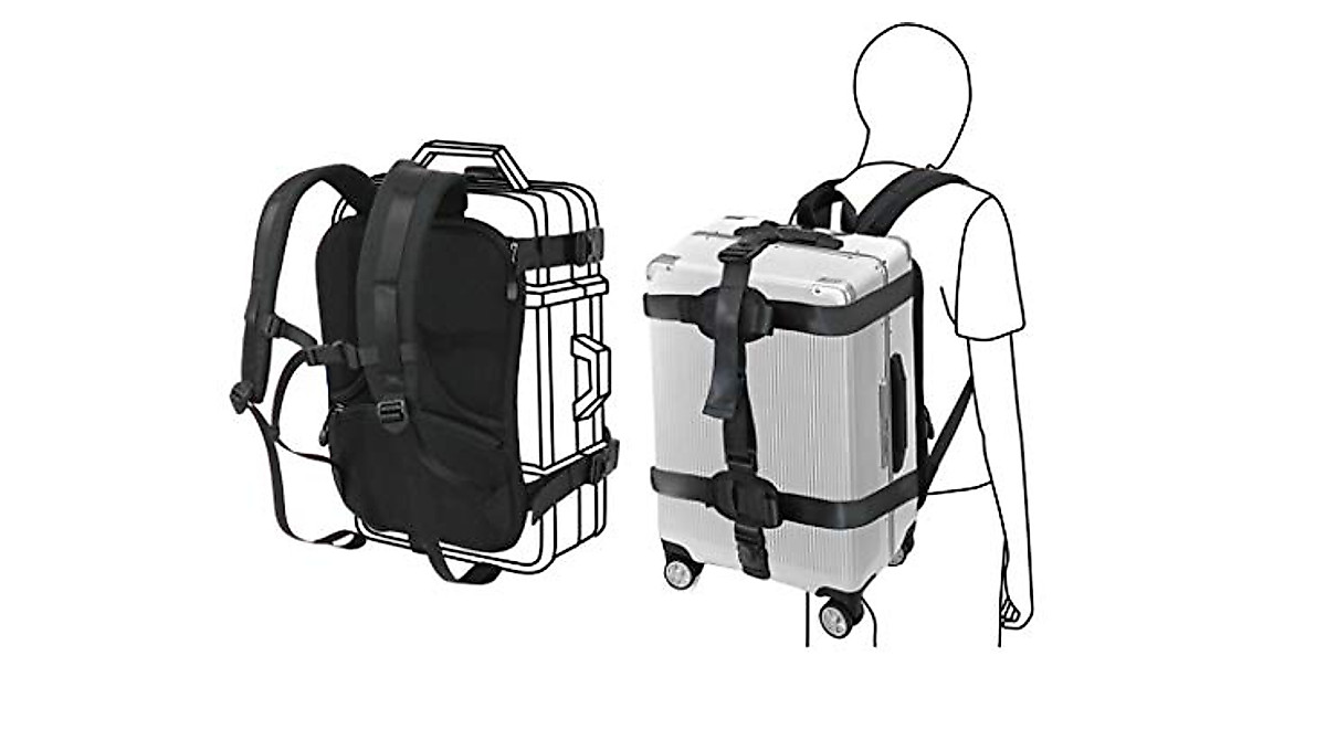 Carry On Luggage Backpack Conversion System | Travel Easier