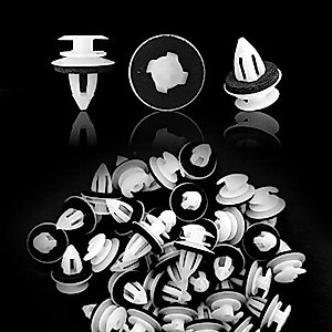 TOPCNOEM 50Pcs Door Trim Panel Retainer Clips M3-with Seal Ring Replacement for BMW #51411973500 Series 3, 5 & 7 E46 E36 E34 E38 E39