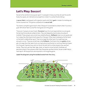 Scholastic Success with Reading Comprehension Grade 3 Workbook