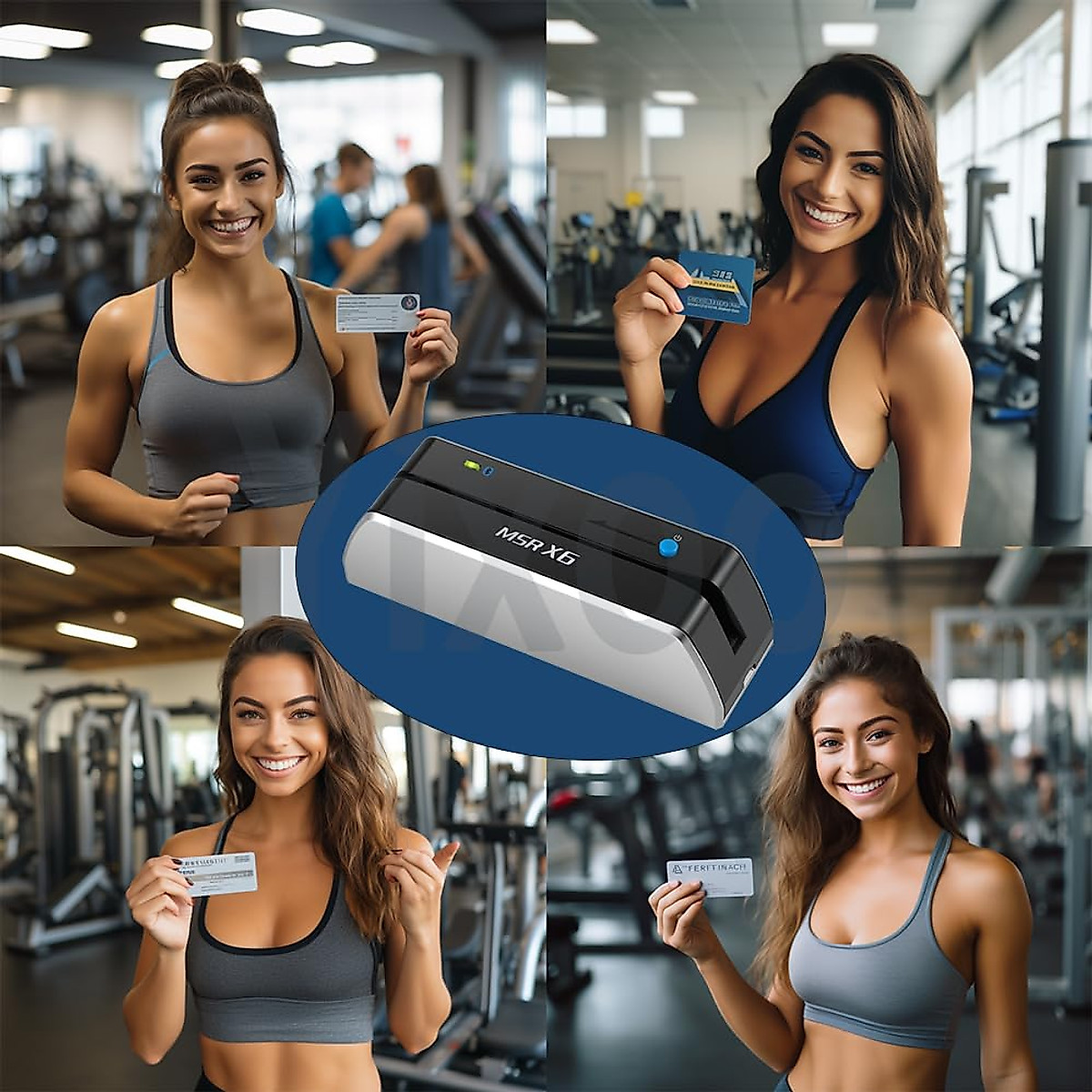 MISIRI X6BT Bluetooth Mag VIP Card Reader Writer Encoder