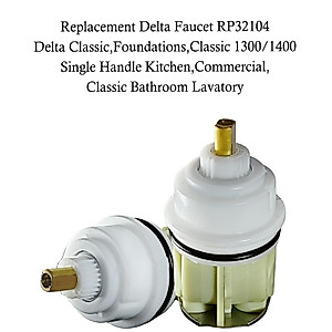 ALITZ RP32104 Shower Cartridge Replacement,compatible with Delta Monitor 1700 Series (1998-2005), compatible with Delta 1500/1700 Series made before 2006