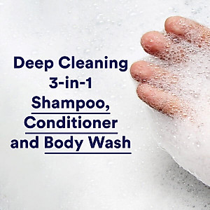 Convenience Kits International Men’s 11 Piece Kit with Oral Care and Grooming Essentials, Featuring: Travel Size Products, Blue