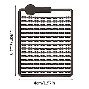 VGEBY Boilie Stoppers Frame 10Pcs Hair Rig Boilie Bait Stops Stoppers Frame Carp Fishing Tackle Accessory