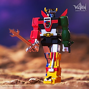 Super7 Voltron Defender of The Universe (Shogun) - 3.75" Voltron Action Figure with Accessory Vintage Collectibles and Retro Toys