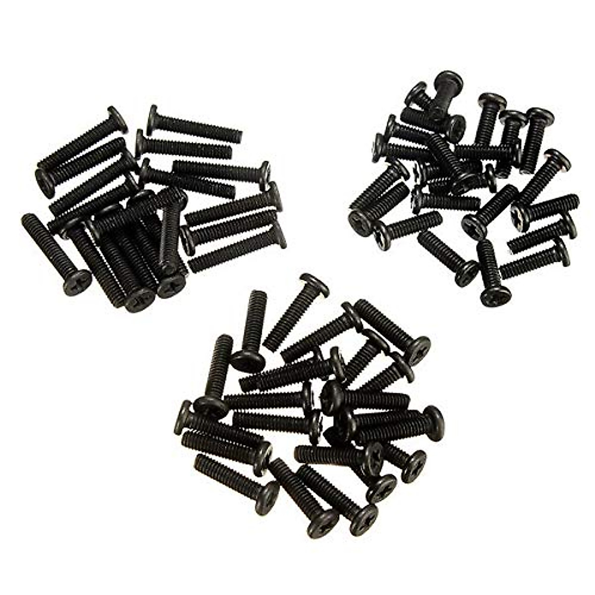 OPYTR Screw Anchors 300pcs Black Computer Parts Metal Screws Set for Laptop Computers in Stock Anchors