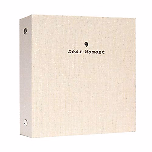 Fancyme 100 Pockets Instax Mini Photo Album Film Book Compatible with Fujifilm Instax Mini LiPlay 11 9 8 7s 90 70 25 Instant Camera 3 Inch Picture Name Card Holder (Beige)