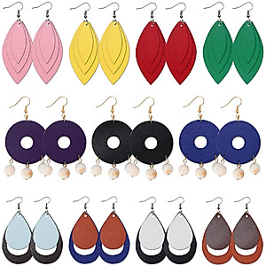 CDY Solid Color White Faux Leather Sheets 13.8"X53" Smooth PU Synthetic Leather Roll Perfect for Crafts Handbags Wallets Jewelry Earrings Bows Making (White)