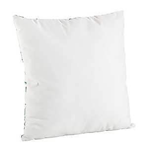 SARO LIFESTYLE 1458.M18S Indoor/Outdoor Hibiscus Floral Print Poly Filled Throw Pillow, Multi, 18"