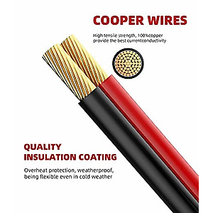 BERLAT Solar Panel Extension Cable,10AWG SAE PV Extension Cable to Solar Panels with 2 Pack SAE to SAE Polarity Reverse Adapters-30cm