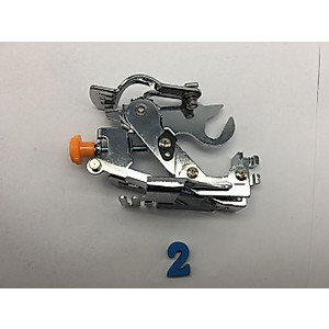 HONEYSEW Ruffler Foot for Singer Brother Juki Low Shank Sewing Machine (2 Style)