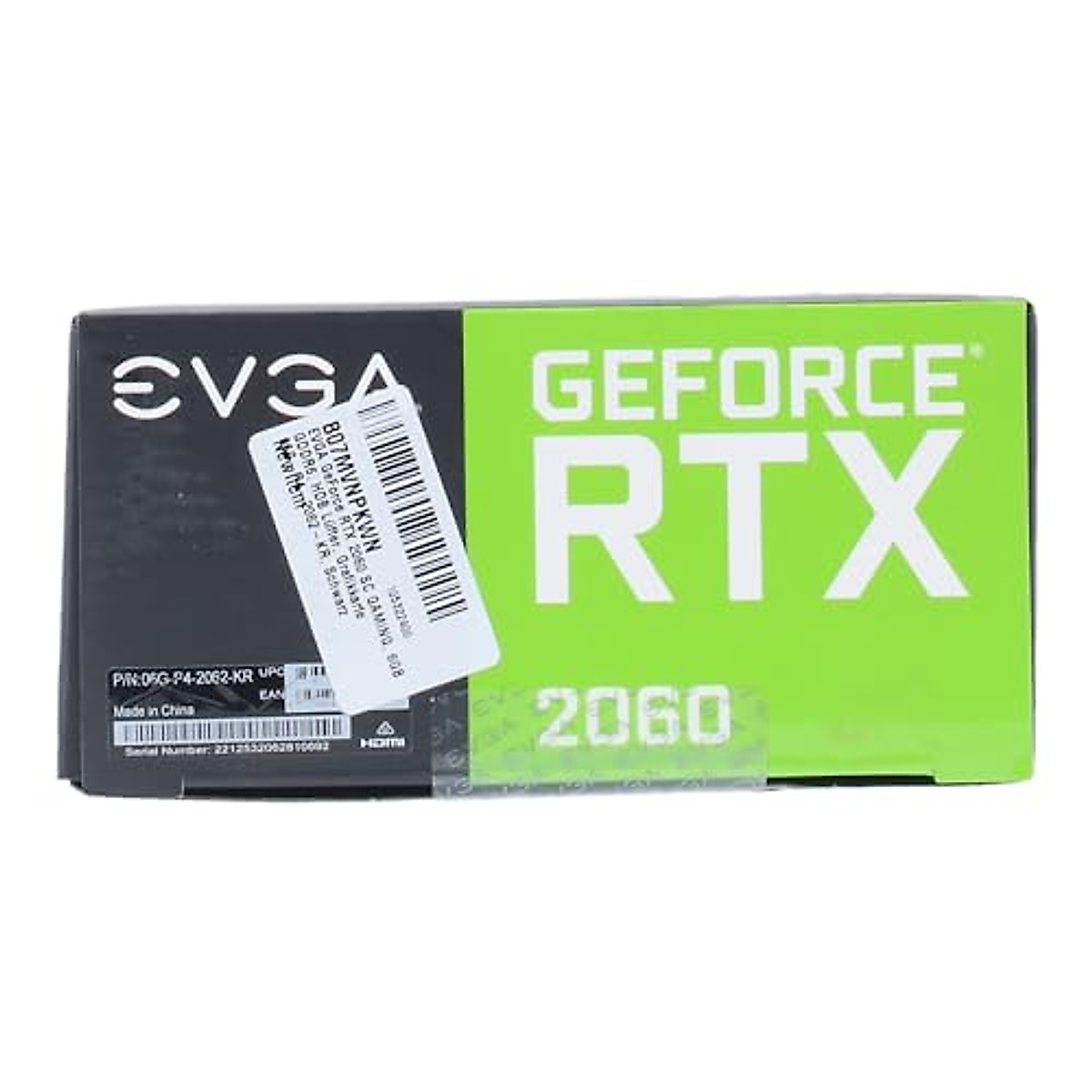 EVGA GeForce RTX 2060 SC, Overclocked, 2.75 Slot Extreme Cool, 70C Gaming, 06G-P4-2062-KR, 6GB GDDR6