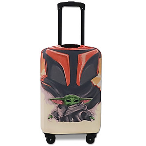 Movie Covers Travel Luggage Protector Suitcases Cover for Boys Trunk Case Washable Covers with Zipper Suitable 18-20inch