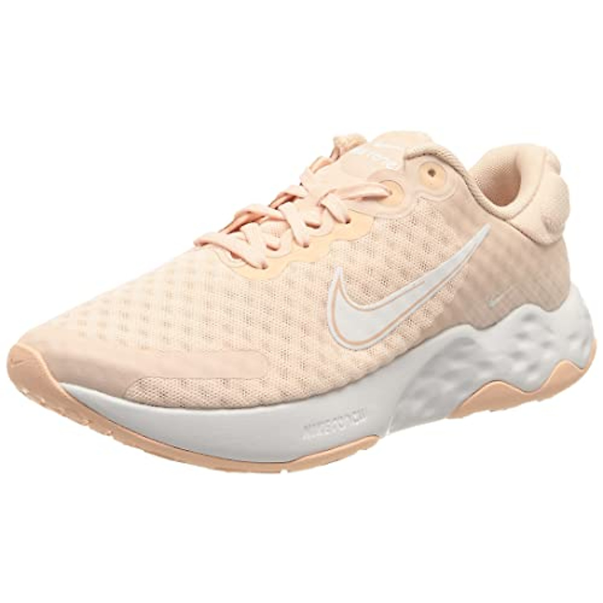 Nike Womens Renew Ride 3 Running Trainers DC8184 Sneakers Shoes (UK 6 US 8.5 EU 40, Echo Pink White Arctic Orange 600)