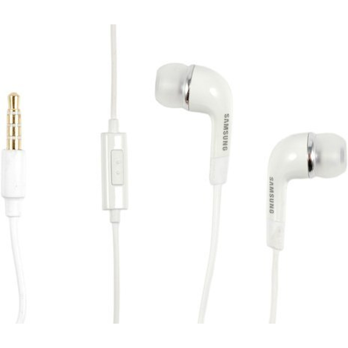 New OEM Samsung EHS64 White Stereo Headset White Universal 3.5mm Jack Hand's Free Galaxy Note i717