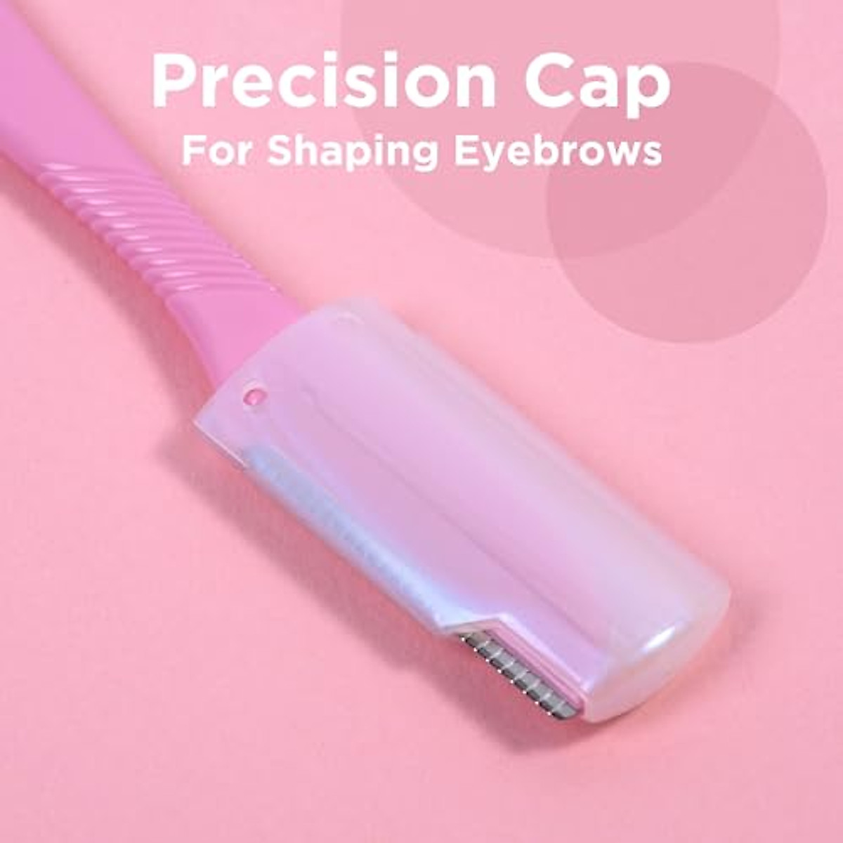 WILKINSON SWORD - Intuition Eyebrow Shaper | Facial Hair Remover and Trimmer | Exfoliating Dermaplaning Tool | 3 x Disposable Razors