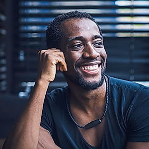 Airvida M1 Wearable Ionic Air Purifier (17.7 inches, Black)| Titanium Necklace& Collar Clip| 99% removal rate verified by 3-party labs| USB rechargeable| Small, portable for everyday& travel