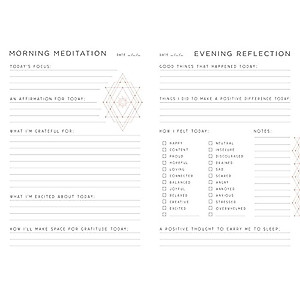 Gratitude: A Day and Night Reflection Journal (90 Days) (Inner World)