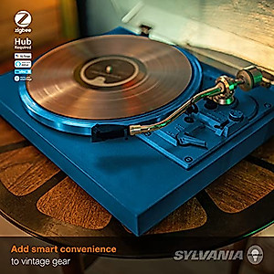 SYLVANIA Smart ZigBee Smart Plug, Works with SmartThings, Wink, and Amazon Echo Plus, Hub Needed for Amazon Alexa / Google Assistant - 1 Pack