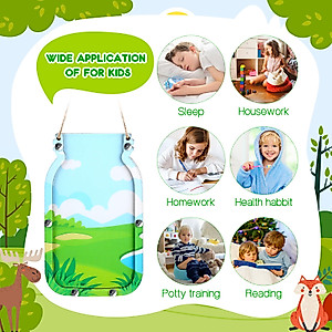 Treela Jungle Animal Reward Mason Jar for Kids Bulletin Board Reward Chart Set Sweet Toddlers Potty Training Jar Behavior Chart for Classroom Decor Responsibility Management Tool (7.87x4.72 Inch)