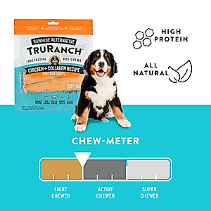 TRURANCH Collagen Chips, Chicken - 8.2 oz