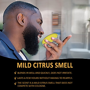 Beard Balm Conditioner for Men, Hydrates, Smooths, Adds Shine & Tames Flyaway Hair, Natural Organic Beard Conditioner with Shea Butter, Argan, Jojoba, and Orange Oils, Mild Citrus Smell - 2 Oz