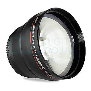 Deluxe Lens Kit for Canon Rebel T3, T3i, T5, T5i, T6, T6i, T7i, EOS 80D, EOS 77D Cameras with Canon EF-S 18-55mm IS II STM Lens - Includes: 58mm filter Set + 58mm Wide Angle Lens + 58mm Telephoto Lens