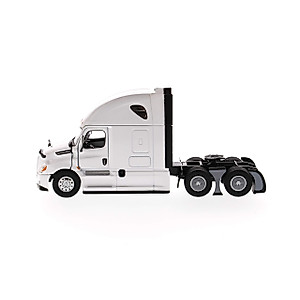 Diecast Masters Freightliner Semi Truck | New Cascadia Sleeper Cab Truck Tractor | 1:50 Scale Model Semi Trucks | Pearl White Diecast Model by Diecast Masters 71027