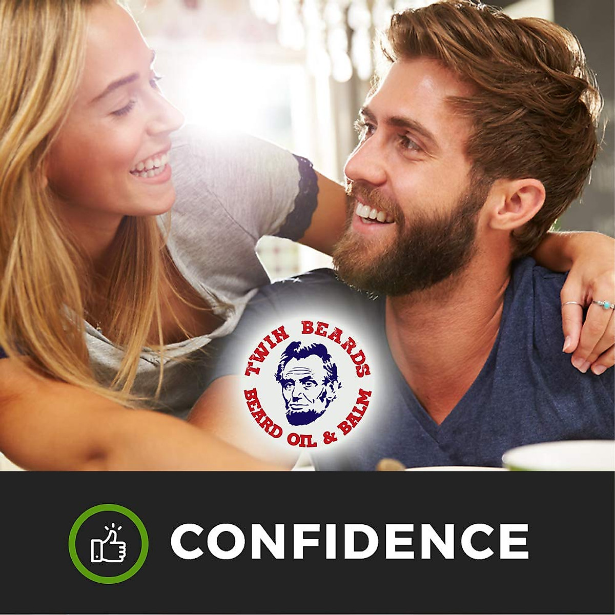 Twin Beards Sandalwood Beard Oil for Men | Beard Conditioner for Men | Essential Beard Care | Beard Softener for Men during Beard Growth | Beard Moisturizer | Mens Beard Oil Sandalwood | 4 oz