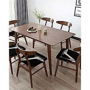 Savannan Dining Room Chair Seat Covers, Sexy Diamond High Heels White Golden Black Removable Stretch Chair Seat Cushion Slipcovers Protector for Holiday Party Festival Decoration, Set of 2