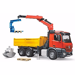 Bruder MB Arocs Construction Truck with Crane and Accessories BTA03651