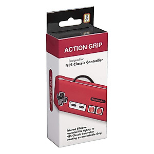 Officially Licensed Nintendo Action Grip NES Classic Controller - Red