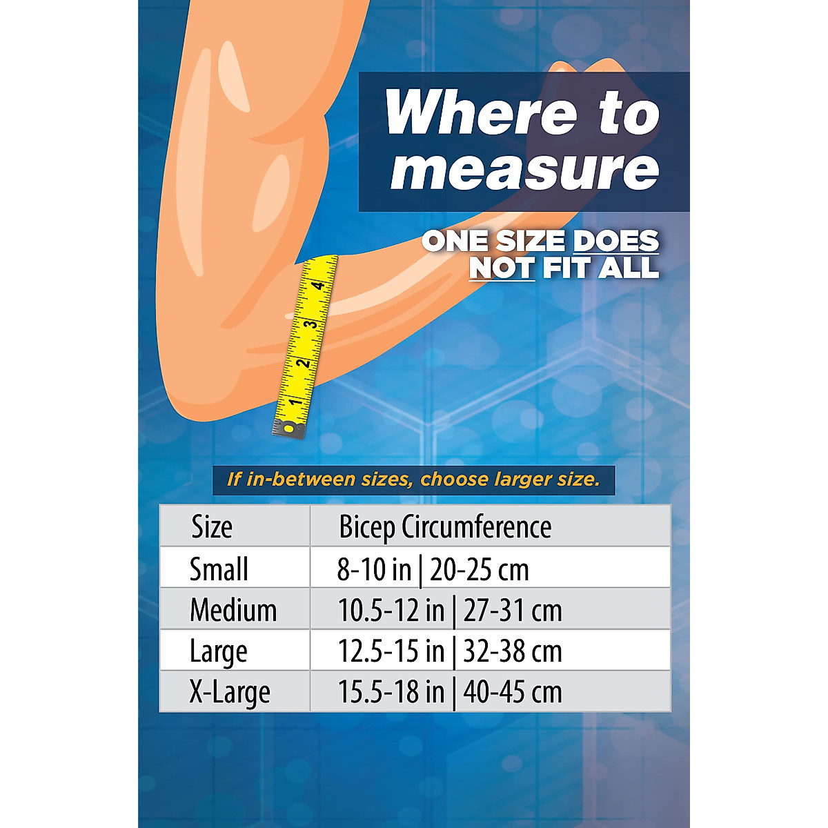 OrthoSleeve Elbow Brace ES3 Designed to Help with Tennis Elbow, Golfer's Elbow, General Elbow Pain, and Forearm Pain