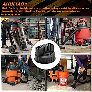 47922 Drain Cap Wet/Dry Vacs, for Shop Vac Drain Cap, New Workshop Vacuums Cleaner Replacement Parts