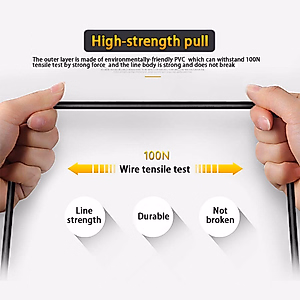 NIUBB Fiber HDMI Cable 150ft 4K@60Hz,Fiber Optical HDMI 2.0b Cable Supports 18.2Gbps, HDR10,ARC,HDCP2.2,3D,Subsampling 4:4:4/4:2:2/4:2:0 Slim and Flexible