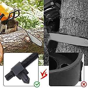 HAISHINE Pack of 2 Chain Adjuster Tensioner Screw for Husqvarna 42 44 50 51 55 Rancher 234 238 242 246 133 444 Chainsaw 501537101, 501 54 63 01