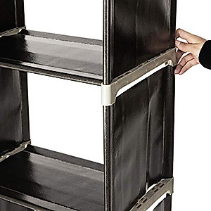 Ochine Cube Storage 9 Cube Closet Organizer Shelves Storage Cube Organizer Bookshelf DIY Closet Organizer Storage Cabinet Shelving Bins Bookcase for Home Bedroom Living Room Office (Ship from USA)