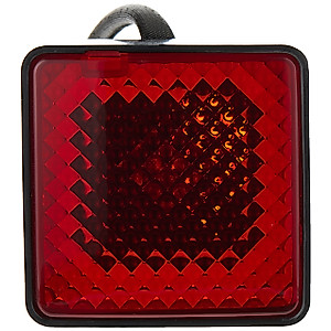 Bully CR-007 Black Finish ABS Plastic Universal Fit Truck LED Brake Light Hitch Cover Fits 2" Hitch Receivers for Trucks from Chevy (Chevrolet), Ford, Toyota, GMC, Dodge RAM, Jeep