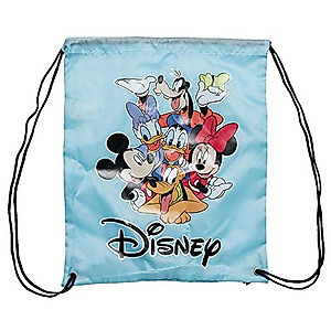 Disney Tote 15" Sling Bag Mickey Mouse Minnie Donald Daisy Goofy Pluto Print